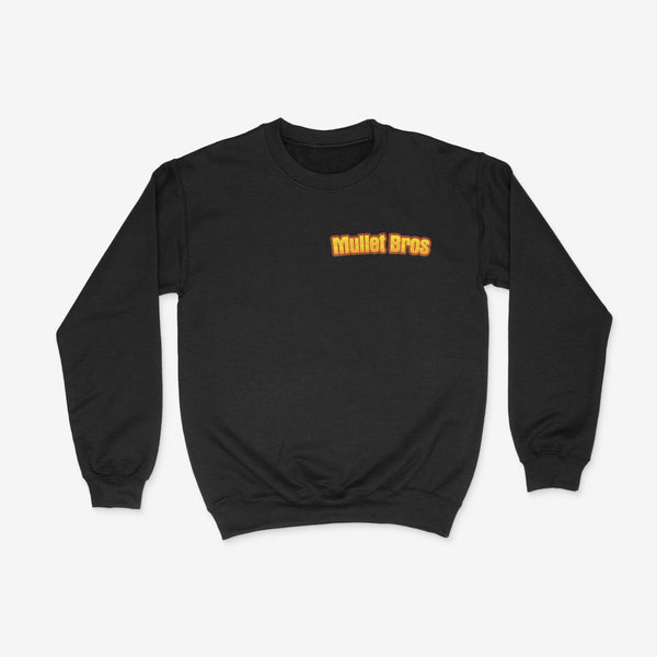 Cartoon Logo Crewneck – Mullet Bros Co